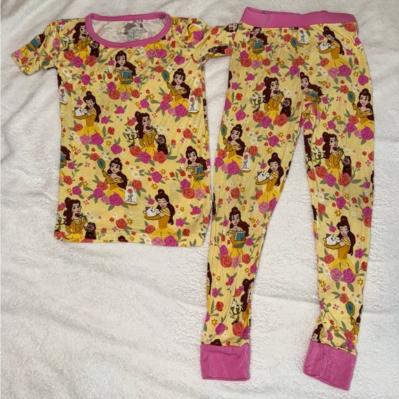 Little Sleepies | Pajamas | Little Sleepies Disney Princess Belle Set ...